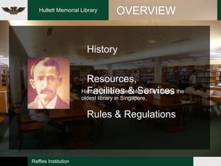 Hullett Memorial Library Overview 2011 | PPTX