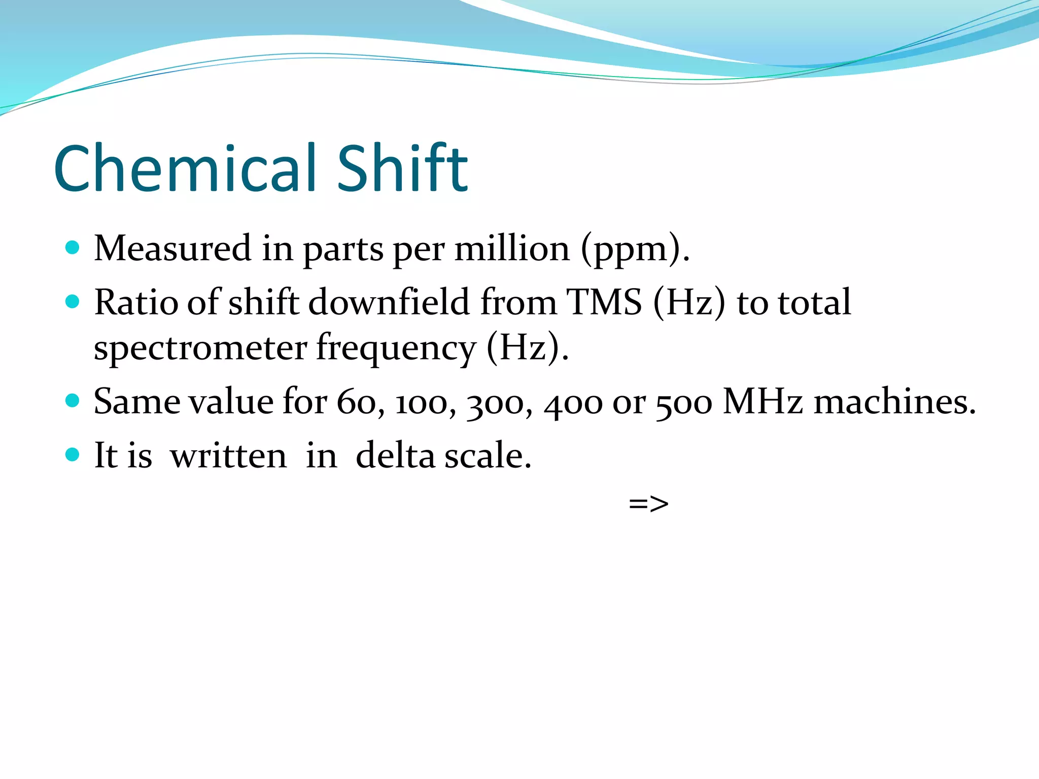 1H NMR.ppt | Chemistry | Science