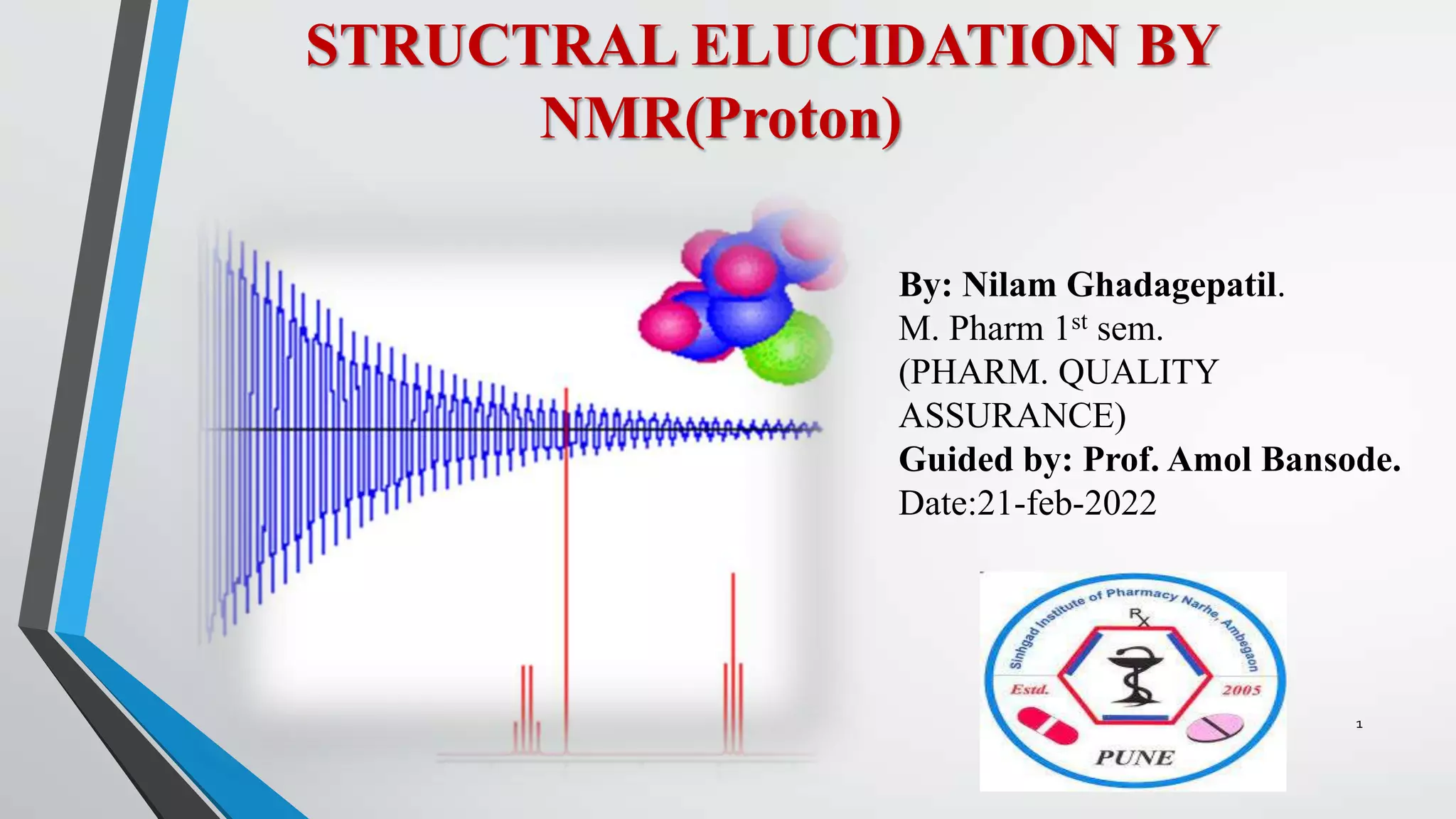 1 H NMR spectroscopy (nilam) (1).pptx