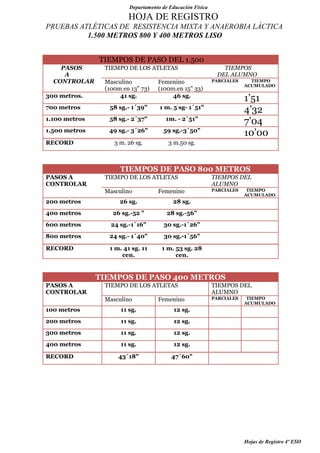 1 hojas de registro atletismo y olimpismo | DOCX