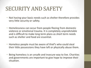 1 homeless | PPTX
