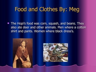 Hopi Tribe Food
