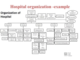 1 hospital its organisation and functions | PPTX