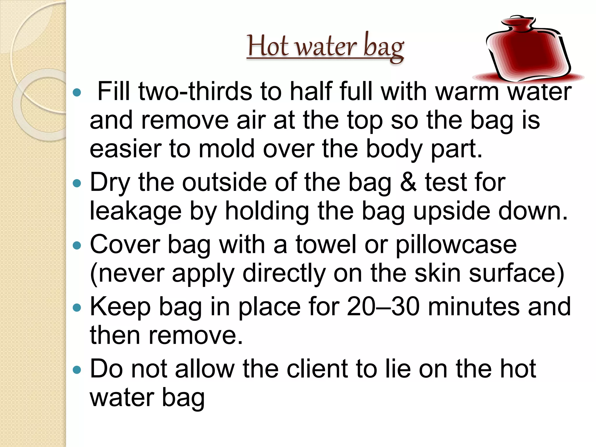 Hot & Cold Application | PPTX