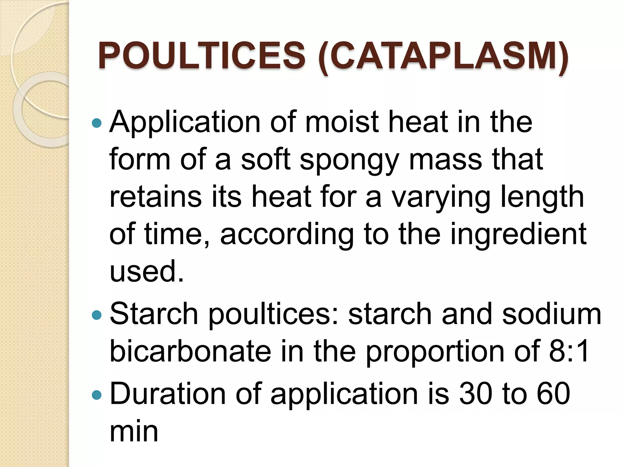 Hot & Cold Application | PPTX