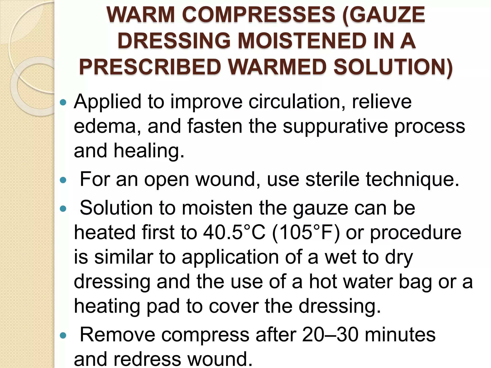 Hot & Cold Application | PPTX