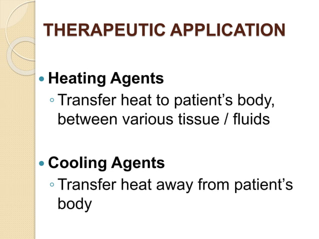 Hot & Cold Application | PPTX | First Aid | Injuries