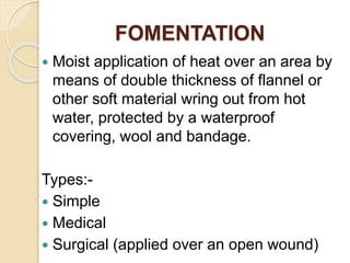 Hot & Cold Application | PPTX