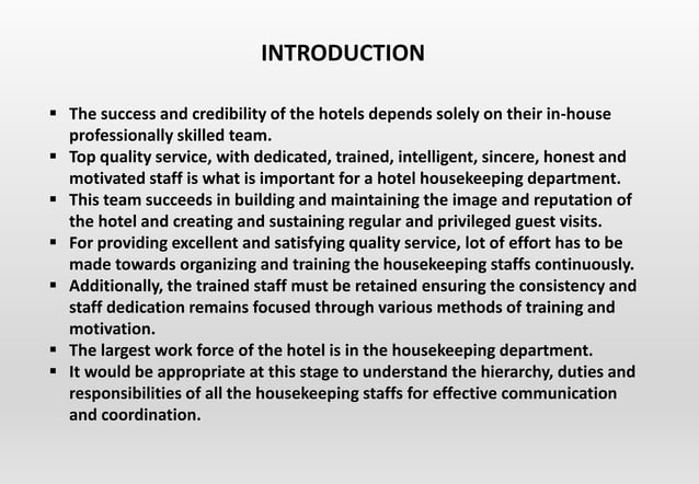 Housekeeping Introduction: https://www.facebook.com/delhindra/ | PPTX