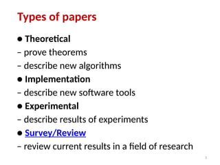 1 How to read a paper quick workbook for proper knowledge | PPT