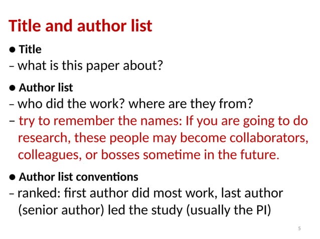 1 How to read a paper quick workbook for proper knowledge | PPTX