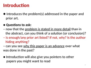 1 How to read a paper quick workbook for proper knowledge | PPTX