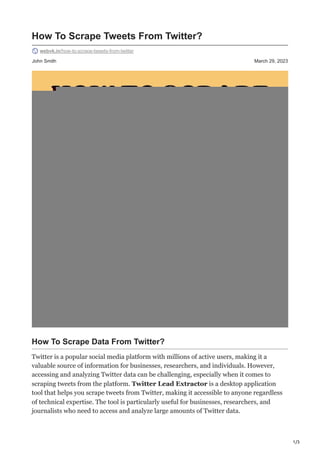 1How To Scrape Tweets From Twitter (2).pdf