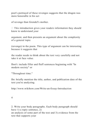 1 How to Write a Analytical Essay Writing an analyti.docx