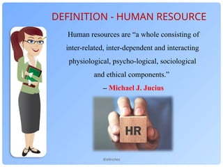 Human Resource Management | Introduction,Meaning and Definition | PPTX