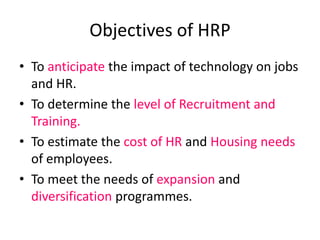 hrp concept and objective | PPTX