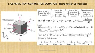 HEAT TRANSFER : STEADY STATE HEAT CONDUCTION | PPTX