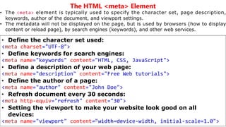 HTML? What is Hyper Text Mark Up Language | PDF | Web Design and HTML ...