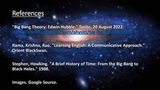 Hubble's Observations and the Big Bang Theory | PPTX | Physics | Science