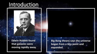 Hubble's Observations and the Big Bang Theory | PPTX | Physics | Science