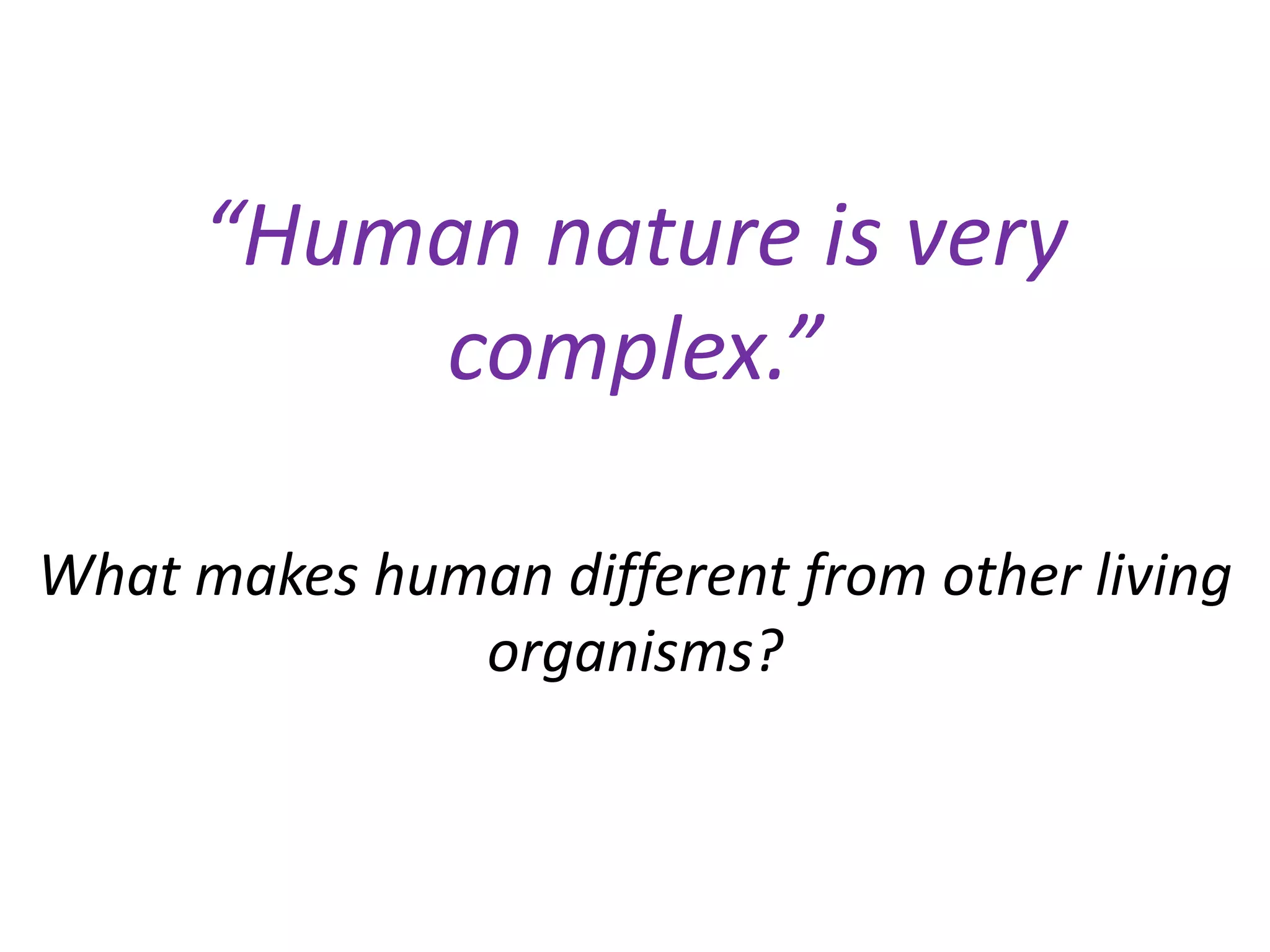 human and personal development | PPTX