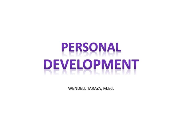 human and personal development | PPTX | Parenting Teens | Parenting
