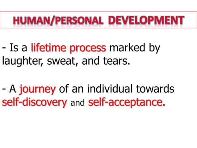 human and personal development | PPTX | Parenting Teens | Parenting