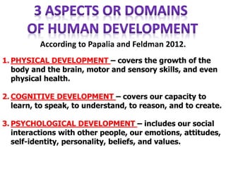 human and personal development | PPTX