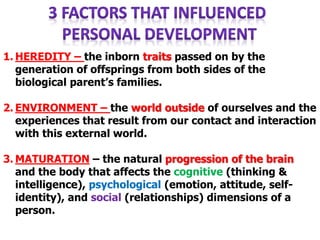 human and personal development | PPTX