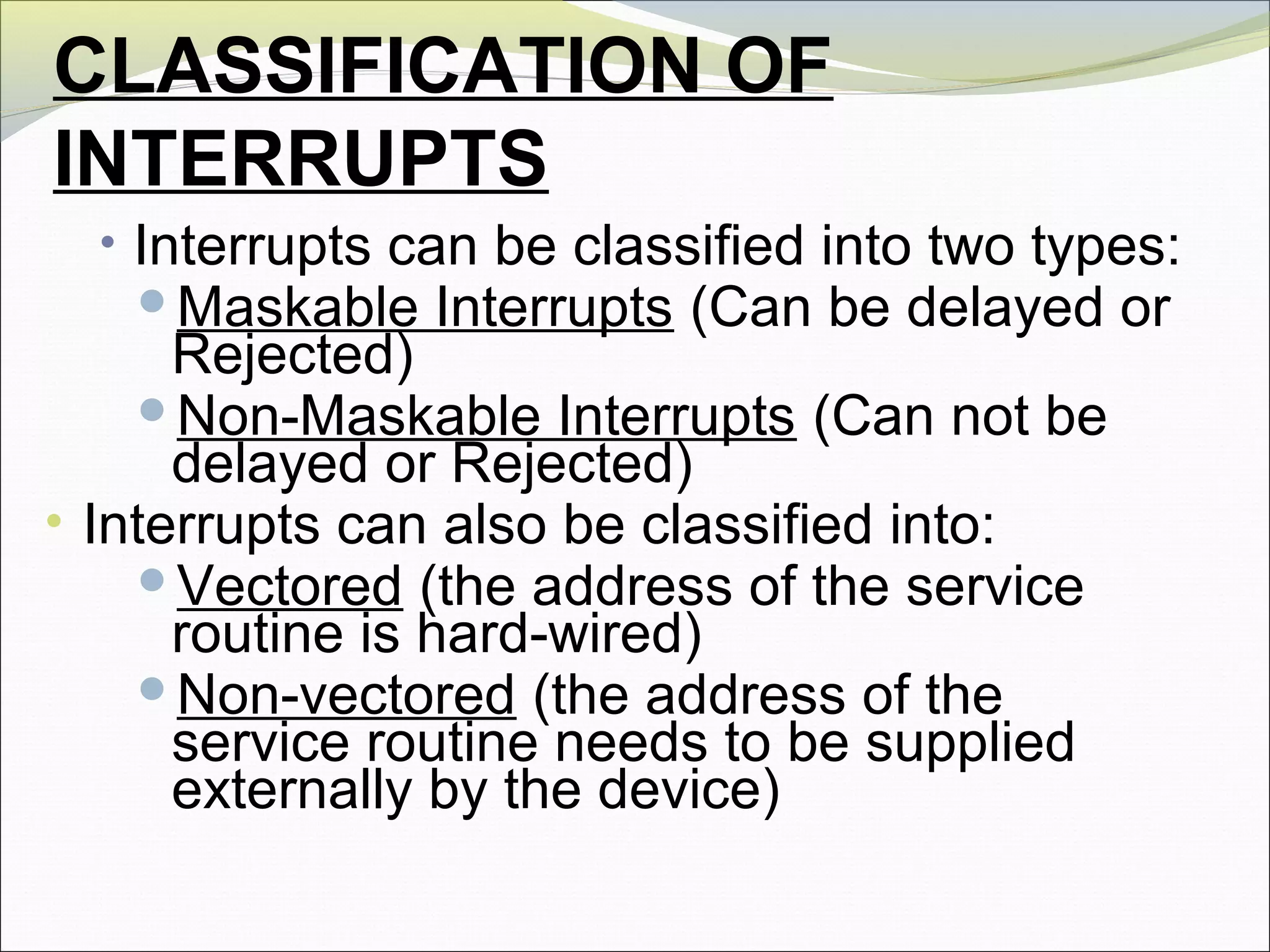 8085 interrupts | PPT