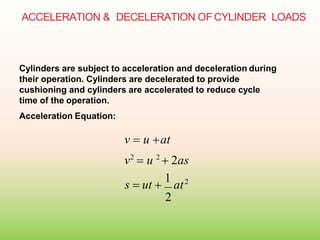 1 hydraulic actuators cylinders | PPTX