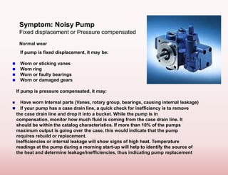 1 hydraulic troubleshooting | PPTX
