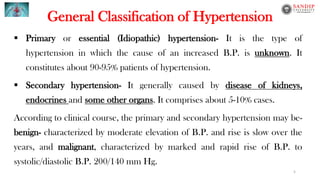 Cardiovascular Pathophysiology- Hypertension | PDF