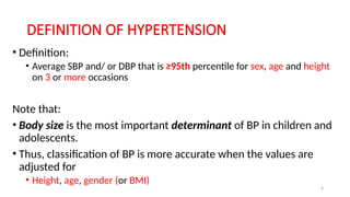 Comprehensive Overview of Hypertension in Childhood: Diagnosis, Causes ...
