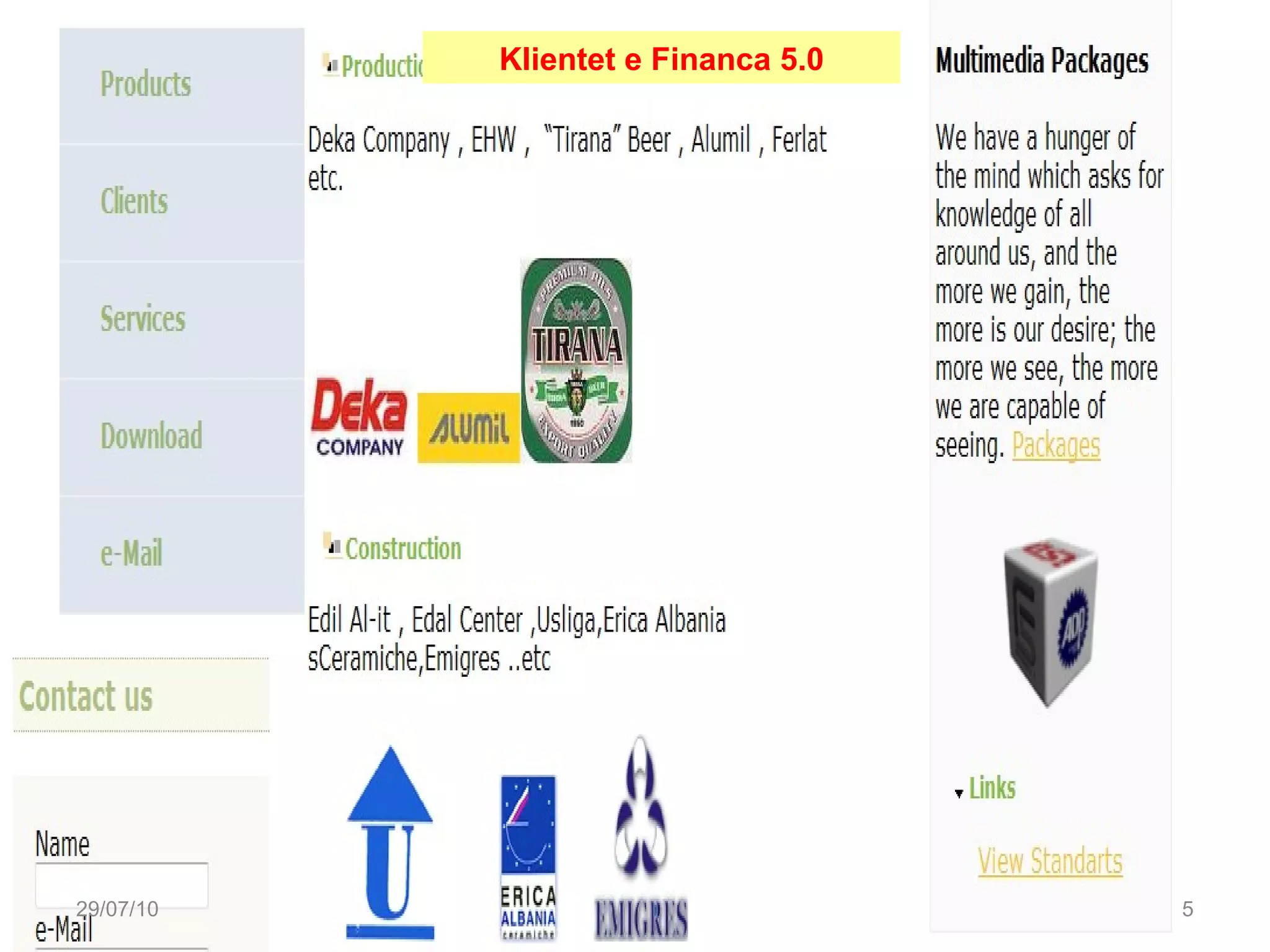 1 Hyrje Ne Financa 5 | PPS