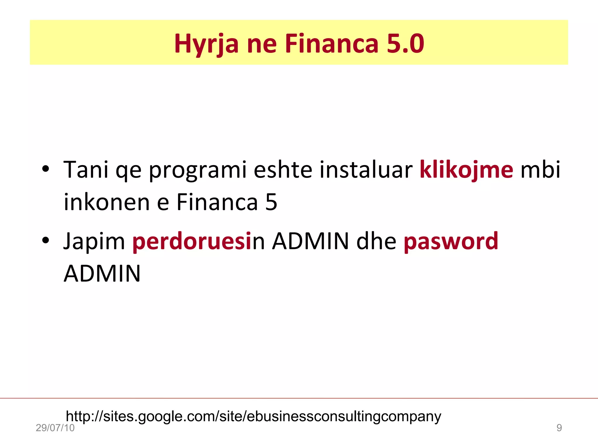 1 Hyrje Ne Financa 5 | PPS
