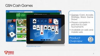 GSN Games business model | PPTX