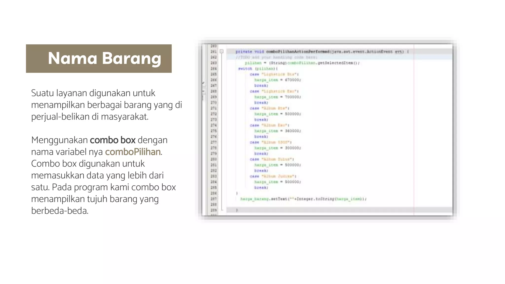 Algoritma & Pemograman 1B | PPT