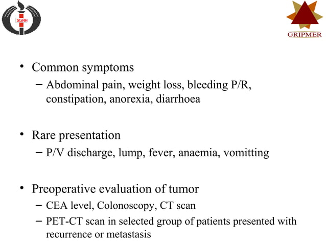 Multivisceral Resection in Colorectal Carcinoma | PPT