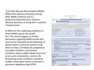icmr consensus guidelines on ‘do not attempt | PPTX