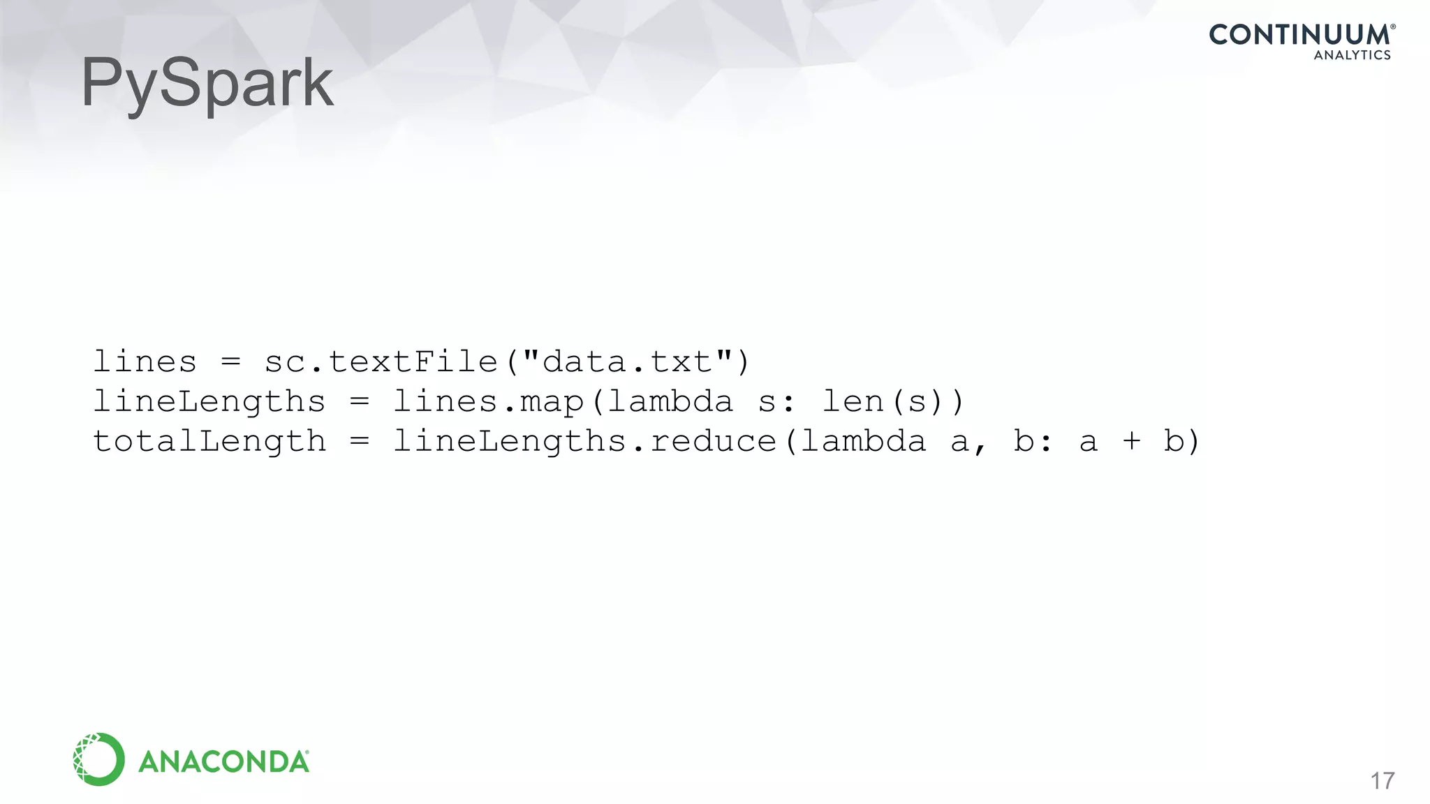 Connecting Python To The Spark Ecosystem | PDF