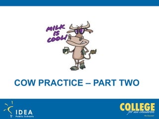 IDEA Culture Camp COW procedures | PPT