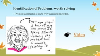 Identifying right problems | PPT