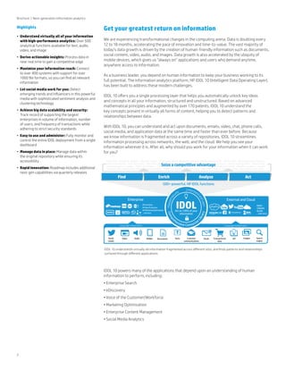 HPE IDOL 10 (Intelligent Data Operating Layer) | PDF