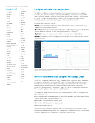 HPE IDOL 10 (Intelligent Data Operating Layer) | PDF