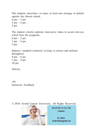 1 IDS 403 Final Project Part Two Guidelines and Rubric | DOCX ...