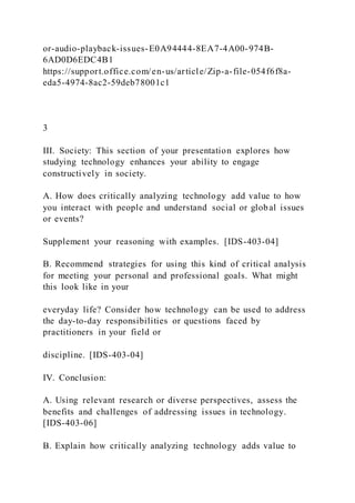 1 IDS 403 Final Project Part Two Guidelines and Rubric | PDF