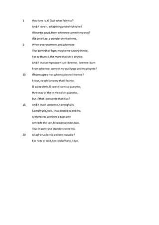 1 if no love is | PDF