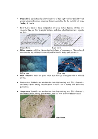 1 igneous | PDF | Geology | Science