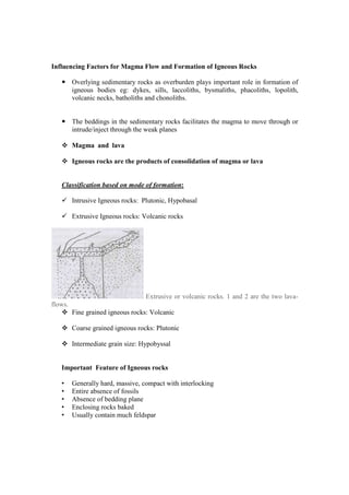 1 igneous | PDF | Geology | Science